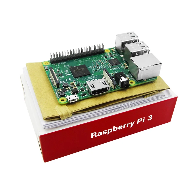 2016 New Element14 original Raspberry Pi 3 Model B Board 1GB LPDDR2 ...
