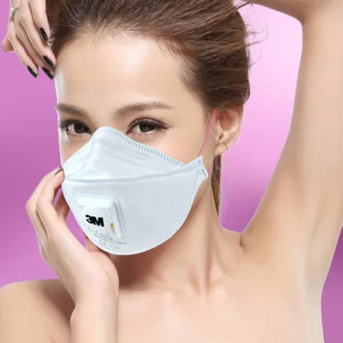 3M 9332 FFP3 respirator dust mask Folding Cold flow valve respirator ...
