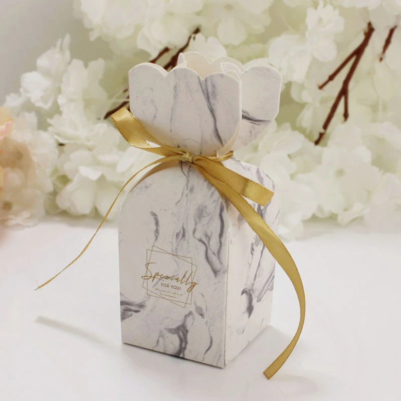 Design Gift Box Wedding Favors | Marble Wedding Dragees Box | Wedding ...