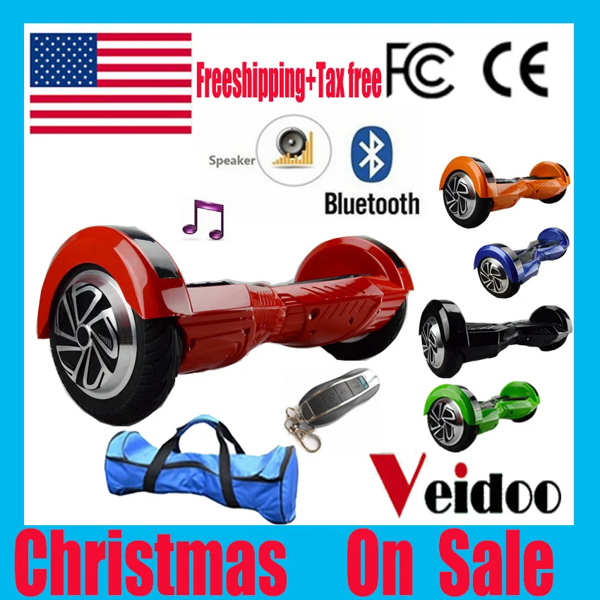 Smart Balance Wheel 8.0 Inch Bluetooth Control Hoverboard Electric ...