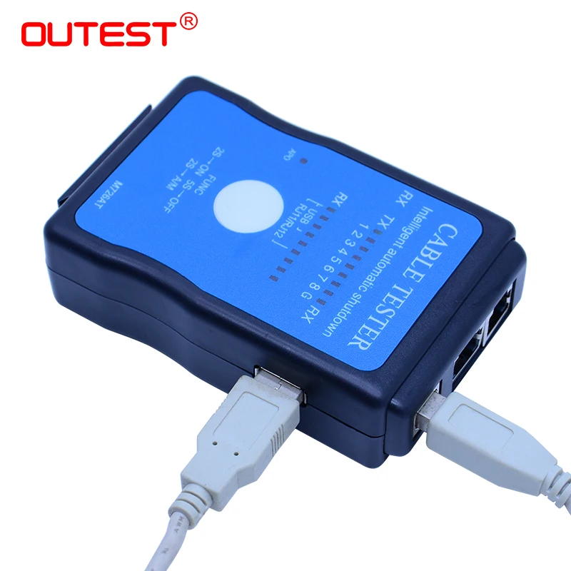 M726AT сетевой кабель тестер LAN USB Ethernet сетевой RJ-45 Cat5 RJ11 ...