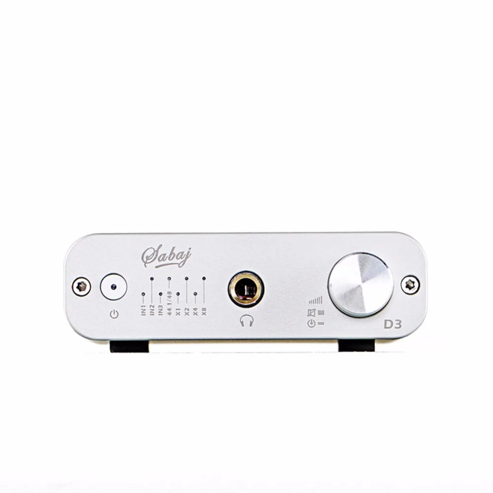 Sabaj D3 Audio Dac And Headphone Amplifier With 32bit384khz Rca 35mm