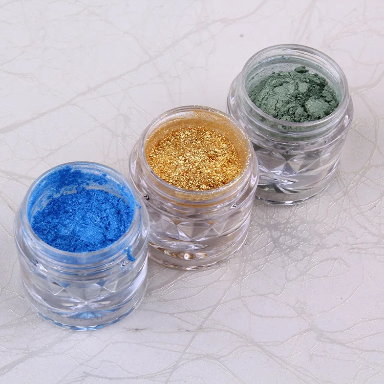 Single color Eye Shadow Flash Powder Super Bright Pearl Shining Bright ...