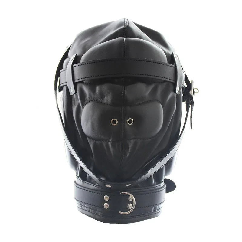 Female Male Leather Slave Collar Harness Adult Bondage Toys Bdsm Wear
