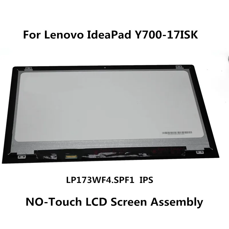 Fhd 1080p 17.3 Inch Led Lcd Front Glass Display Screen Panel Assembly ...