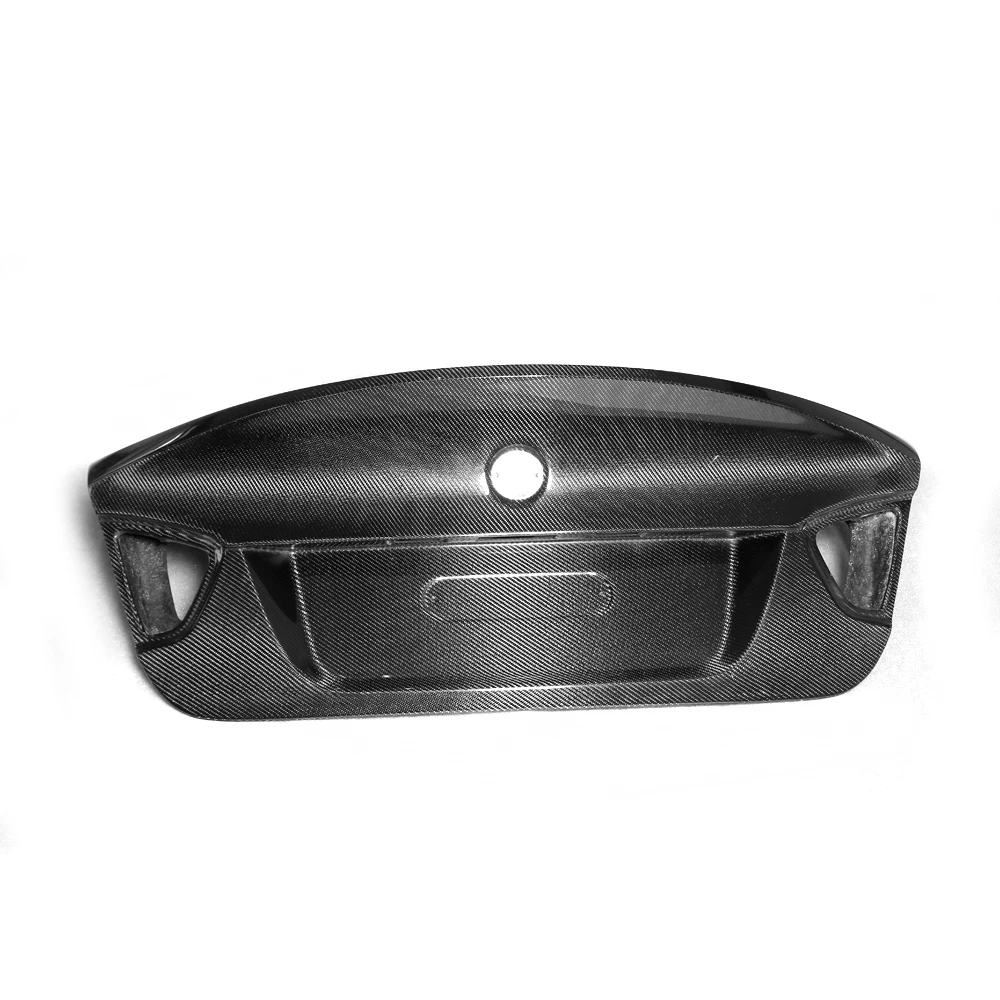 For E90 Carbon Fiber Rear Trunk Luggage For Bmw E90 Sedan 4 Door 05-08 ...