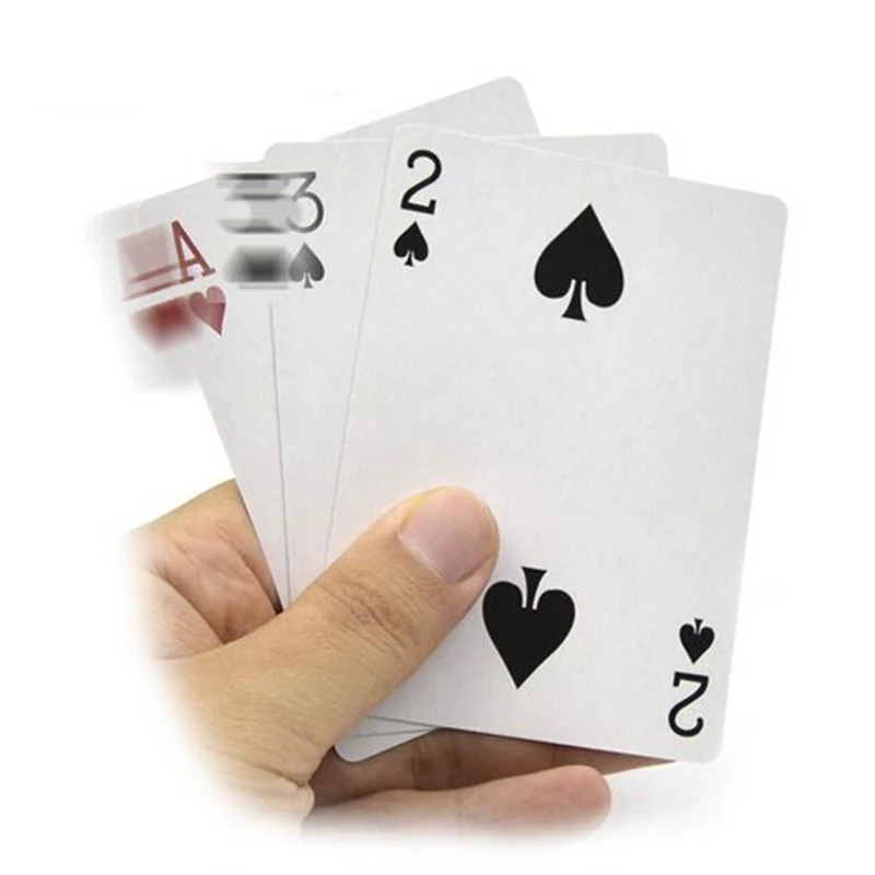 1 Pcs 3 Cards Monte Magic Card Three Card Poker Monte Card Trick Easy ...
