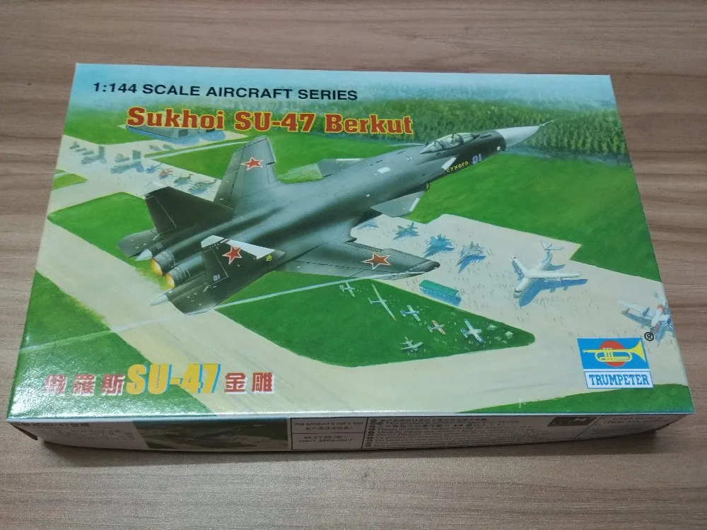 Toys & Hobbies Toy Models & Kits Trumpeter 01324 1/144 Russia Sukhoi SU ...