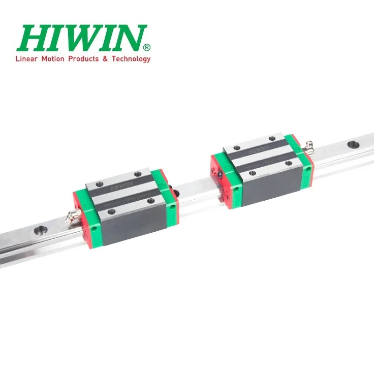 Trilho de guia linear hiwin hgr30 l, 100% mm + 2 pçs, bloco estreito ...