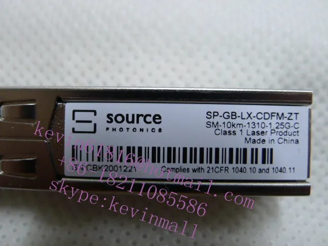 Source Sm Single Mode Uplink Sfp Transceiver 10km 1.25g Class 1 Laser ...
