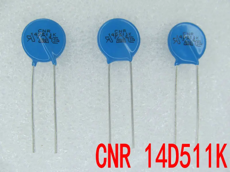 100 unids 14D511K 14 mm diámetro 510 v Varistor CNR14D511K|varistor|pcs ...
