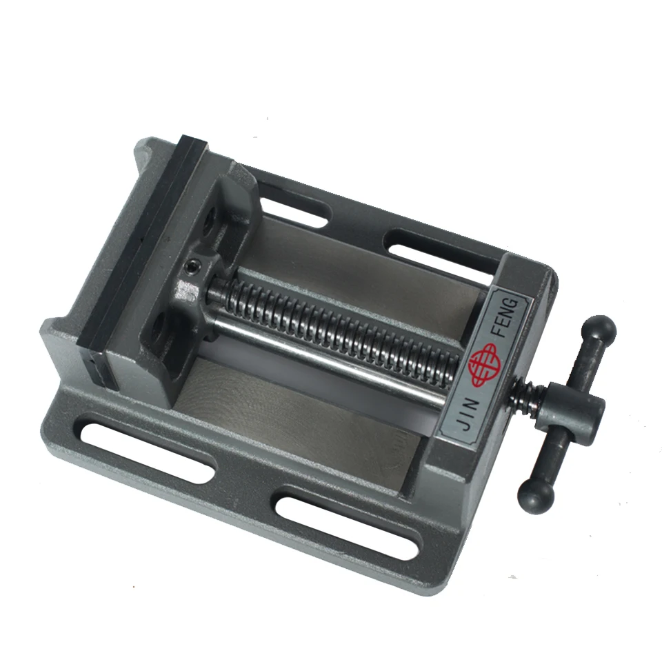 Mini Table Vise 8 inch bench vise Aluminium Bench Manual Drill Vise ...