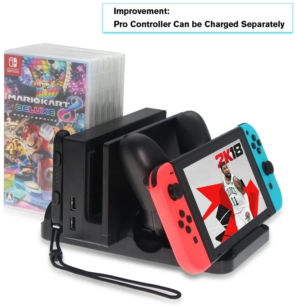 DOBE Charging Dock Station for Nintendo Switch Multi functional Pro ...