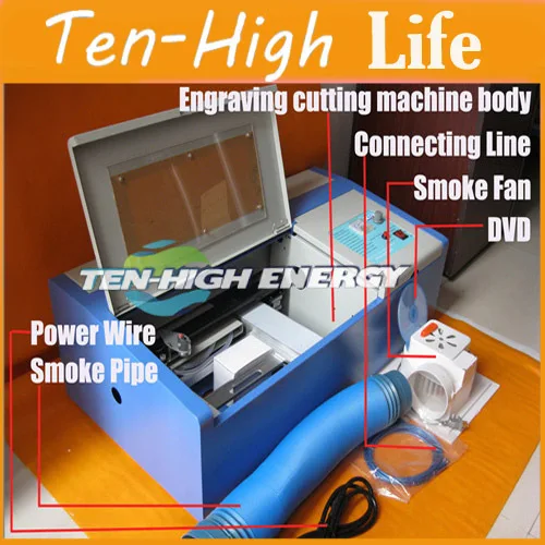 Fedex Freeshipping! CO2 40W LASER ENGRAVING CUTTING MACHINE ENGRAVER,CE ...