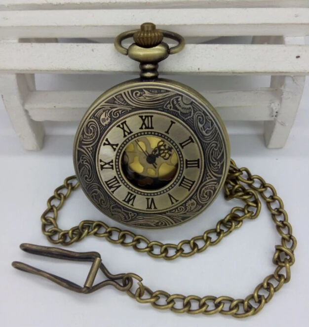 Antique-bronze-design-Roman-numerals-quartz-watches-Retro-style-men ...