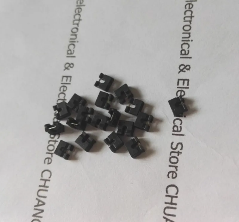 2.0mm 2.54mm Pin Header Jumper Cap Short Circuit Pin Connection Block ...