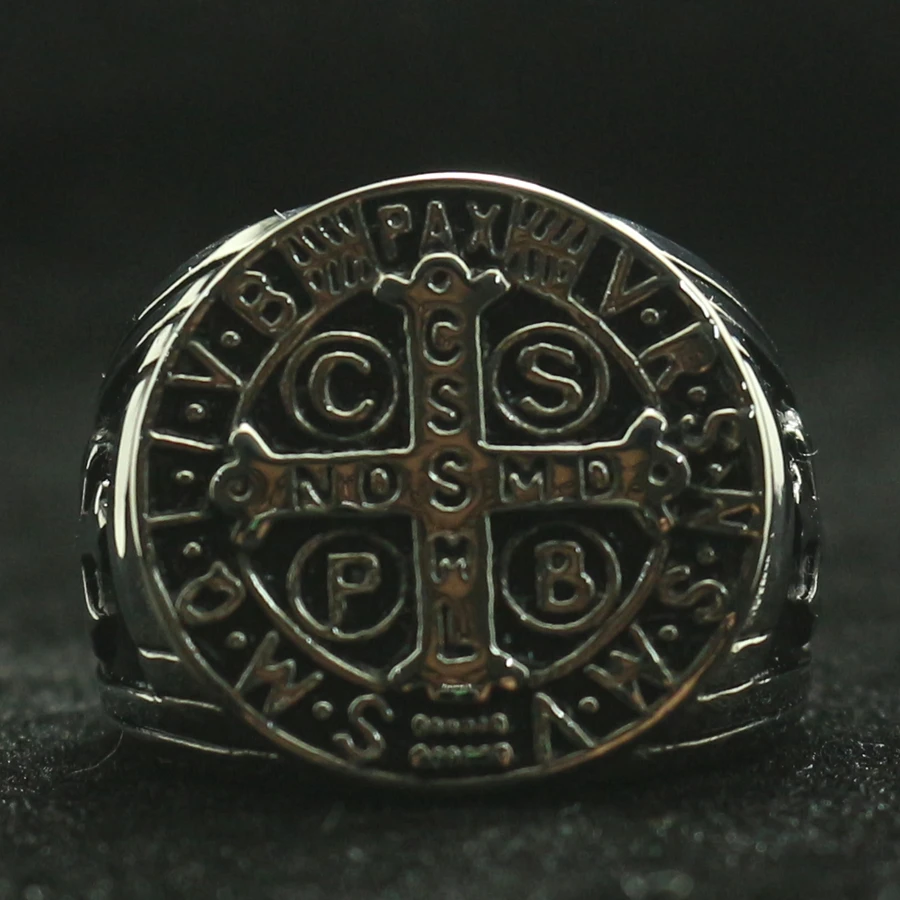 Святого Бенедикта нурсии CSPB CSSML NDSMD для мужчин 316L нержавеющая ...