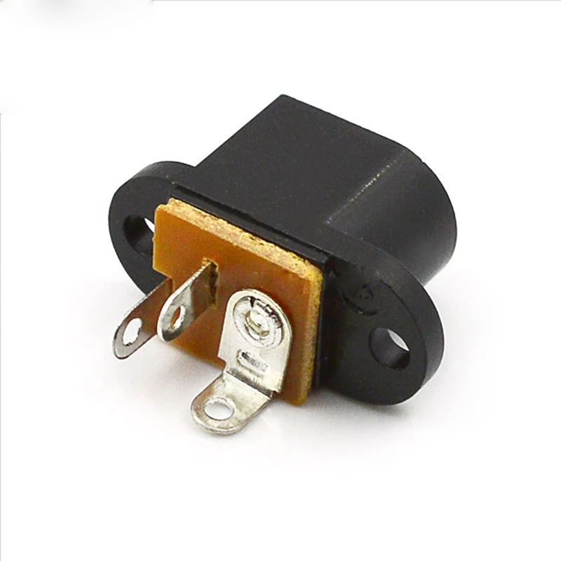 10pcs-100pcs Dc Connector 3-pin Vertical Plug-in Power Connector 2.0 ...