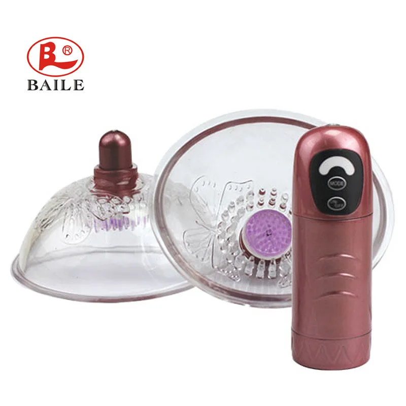 Baile Momo 7 Speed Vibrator Mute Electric Breast Massager Double Soft