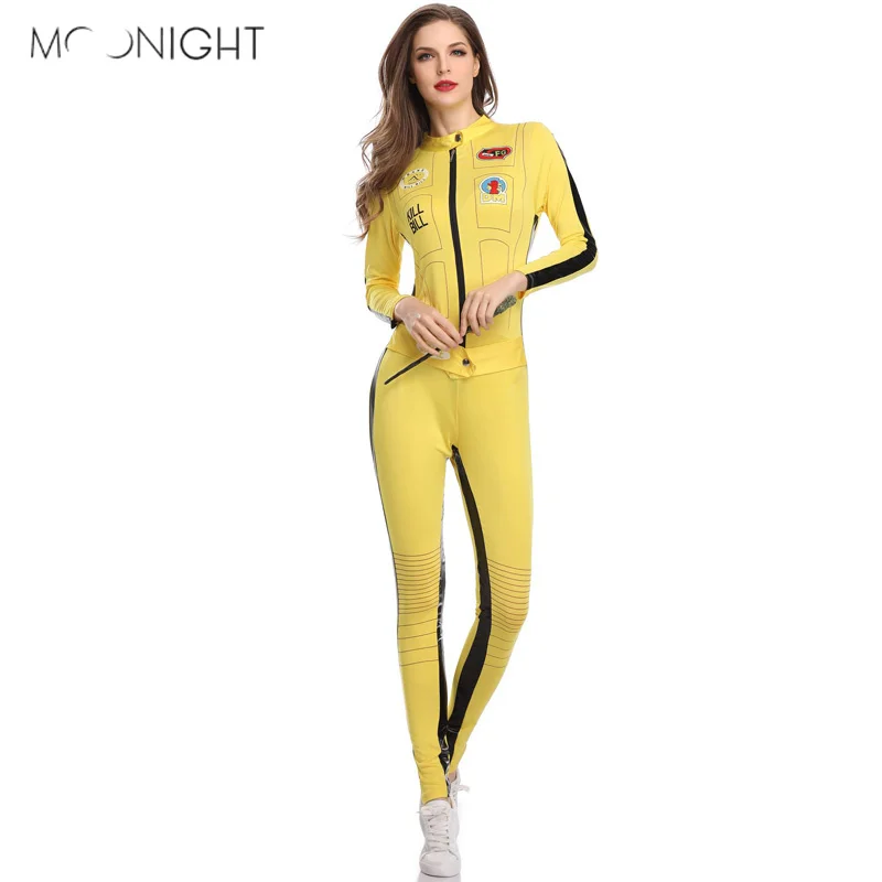 Moonigth Sexy Uniforms Race Car Driver Halloween Costumes For Women
