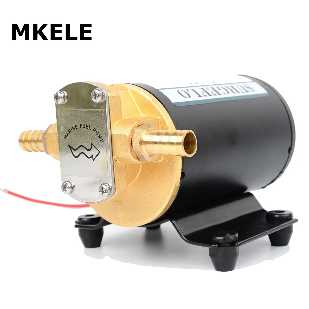 Grote Stroom DC Gear Oliepomp 12 V 24 V 14L/min Zelfaanzuigende Diesel ...