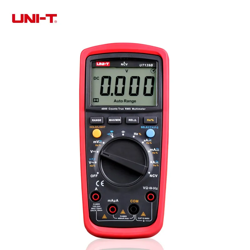 UNI T UT139B True RMS Electrical Digital Multimeters Capacitance ...