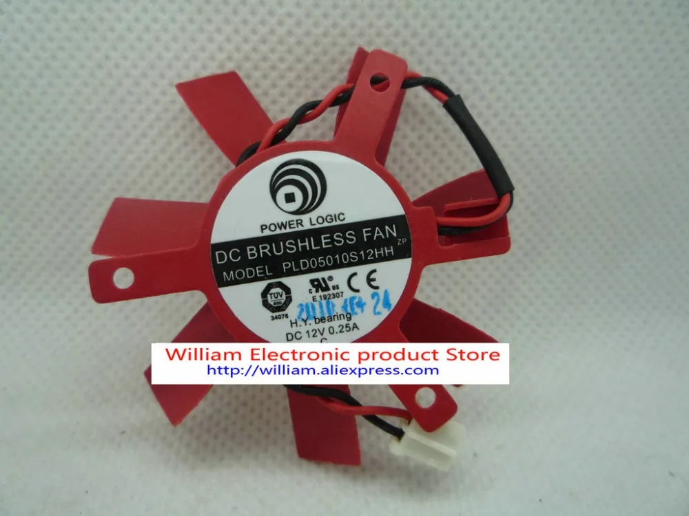 Original Graphics Card Cooling Fan PLD05010S12HH 12v 0.25a|card fan ...