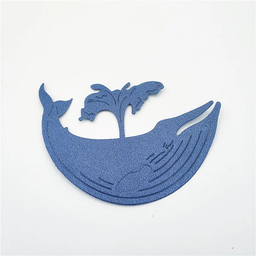 ZhuoAng Lively blue whale design cutting mold making DIY clip art book ...