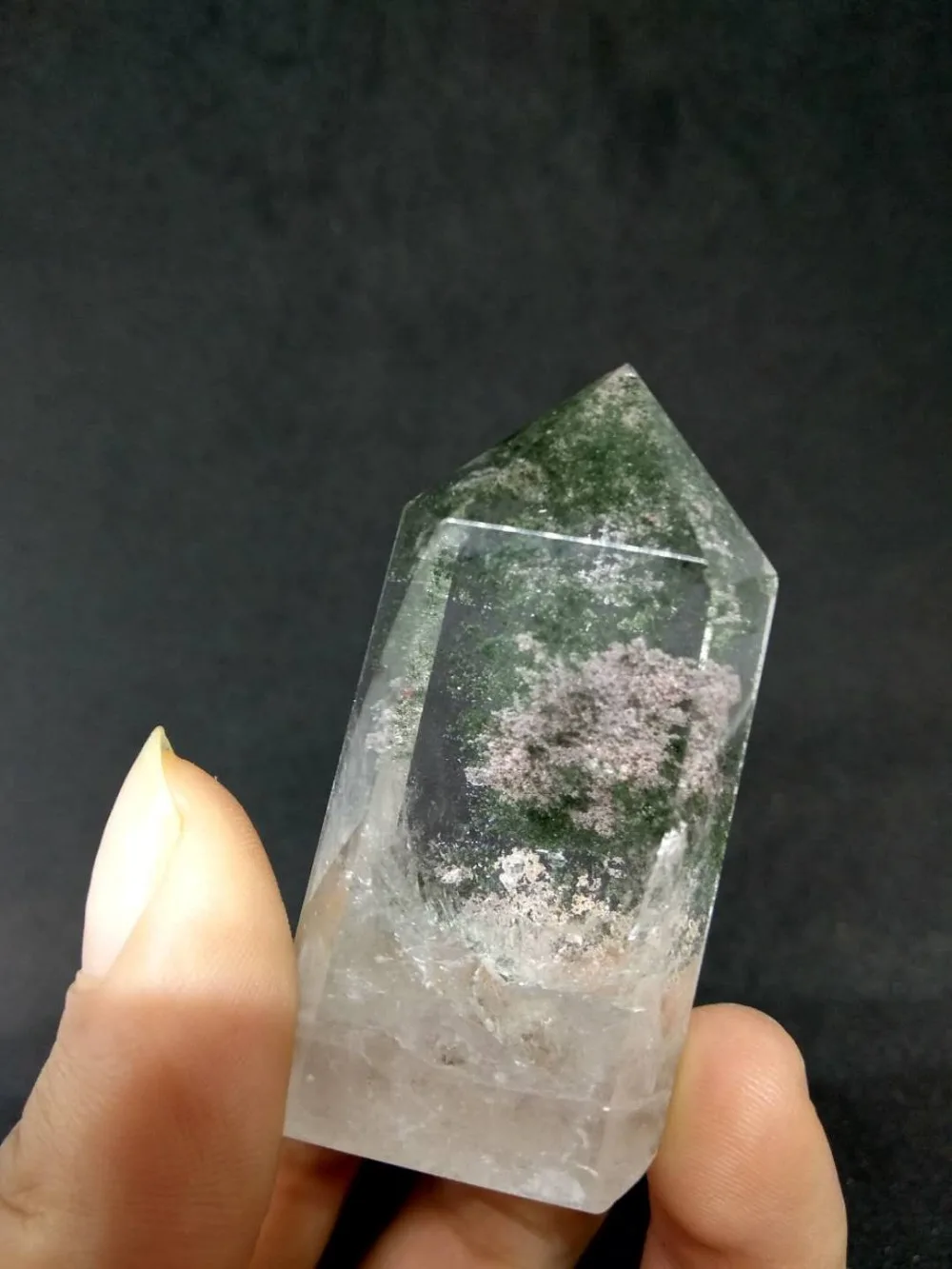 Rare!!! Natural Green Phantom Crystal ghost Quartz Crystal Point ...