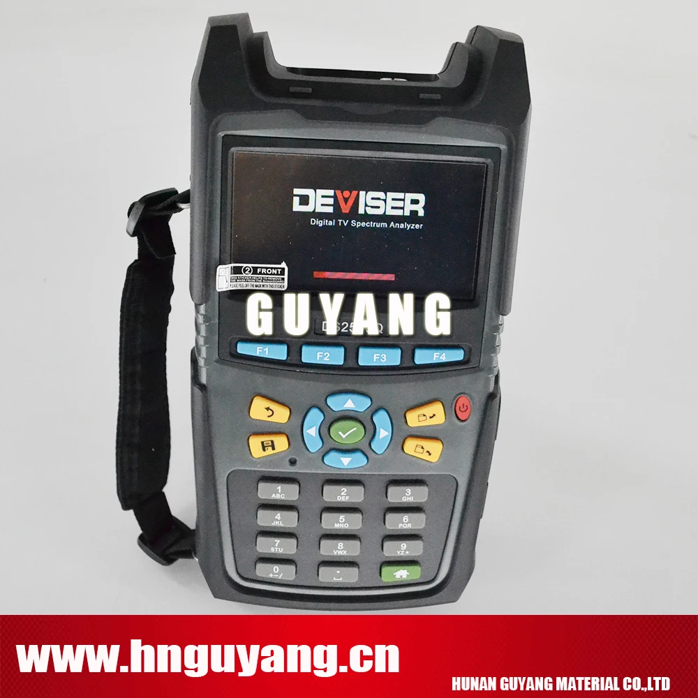 Deviser – DS2500Q analyseur de spectre QAM pour télévision numérique ...
