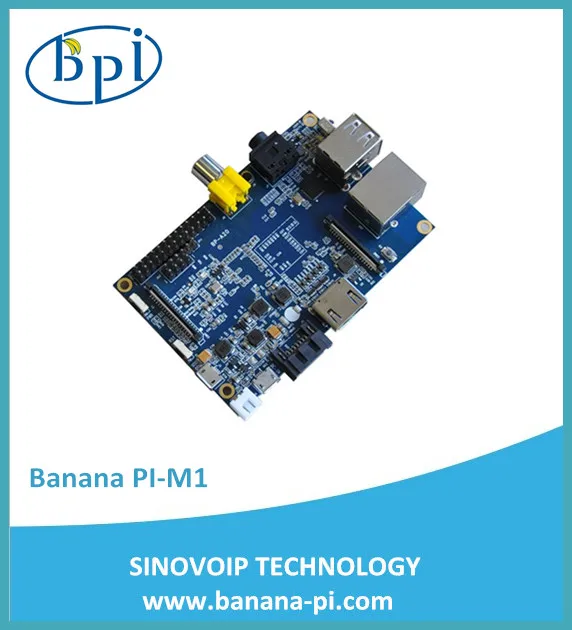 100% high quality Dual core 1GB Gigabit Ethernet Banana Pi M1 Board ...