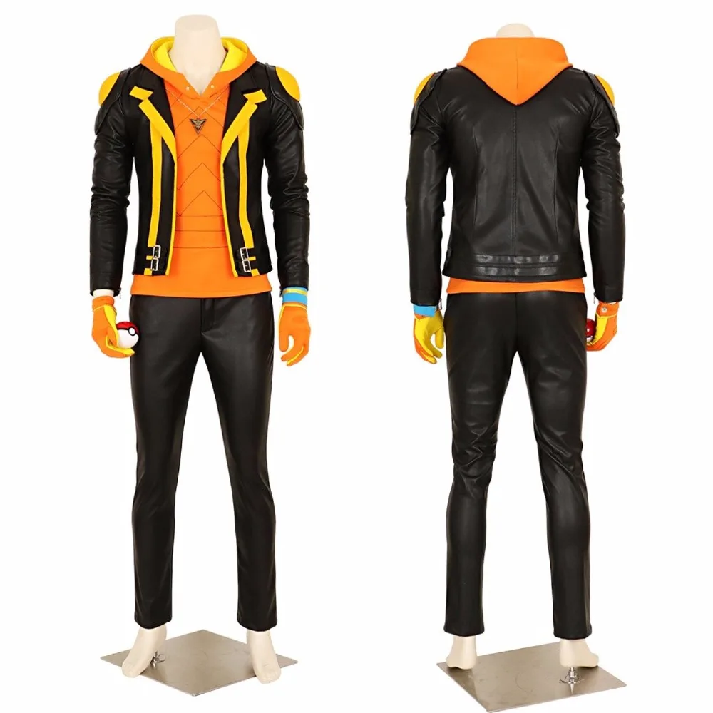 Pokemon Go Spark Team Leader Instinct Cosplay Costume Tailor Made In