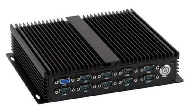 Embedded คอมพิวเตอร์ IPC Fanless Mini อุตสาหกรรมกล่อง PC สำหรับ Intel ...