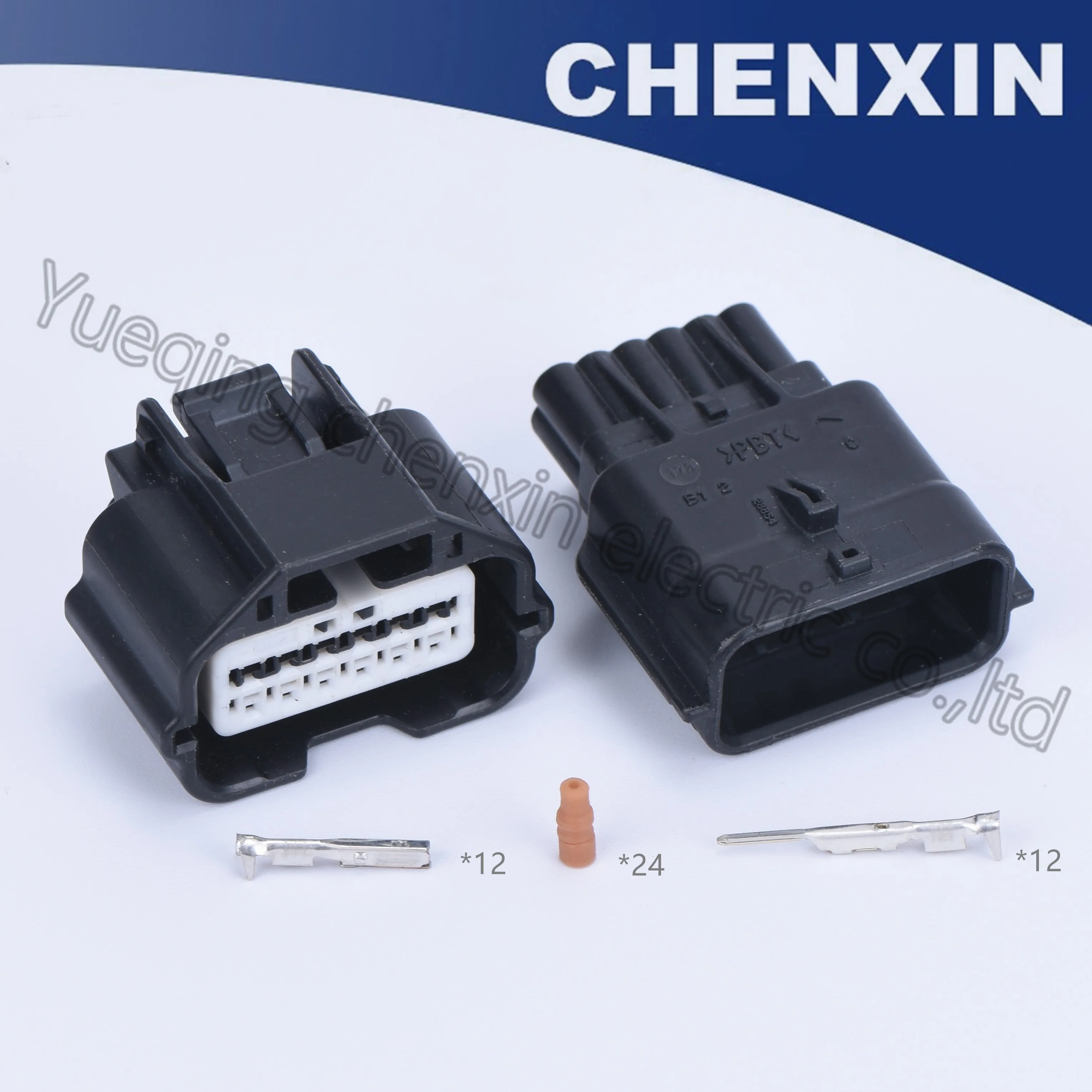 Black-12-pin-car-waterproof-auto-connectors-male-and-female-0-6-7282 ...