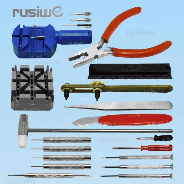 21pcs Watch Tool Set Watch Repair Tools Kit Watch Tools Watchmakers ...