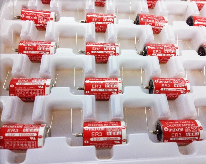 MAXELL ER3 ER3S 1/2AA 3.6V 1100MAH, 5 pièces, batteries au chlorure ...