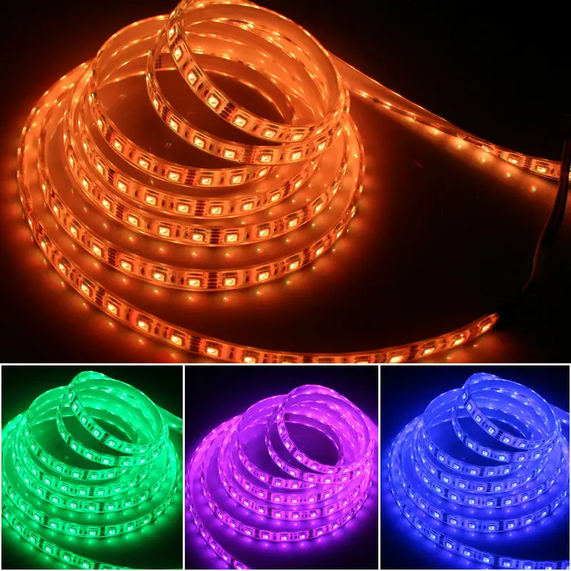 High lumens output led strip light 5 meters flexible and trimmable led ...