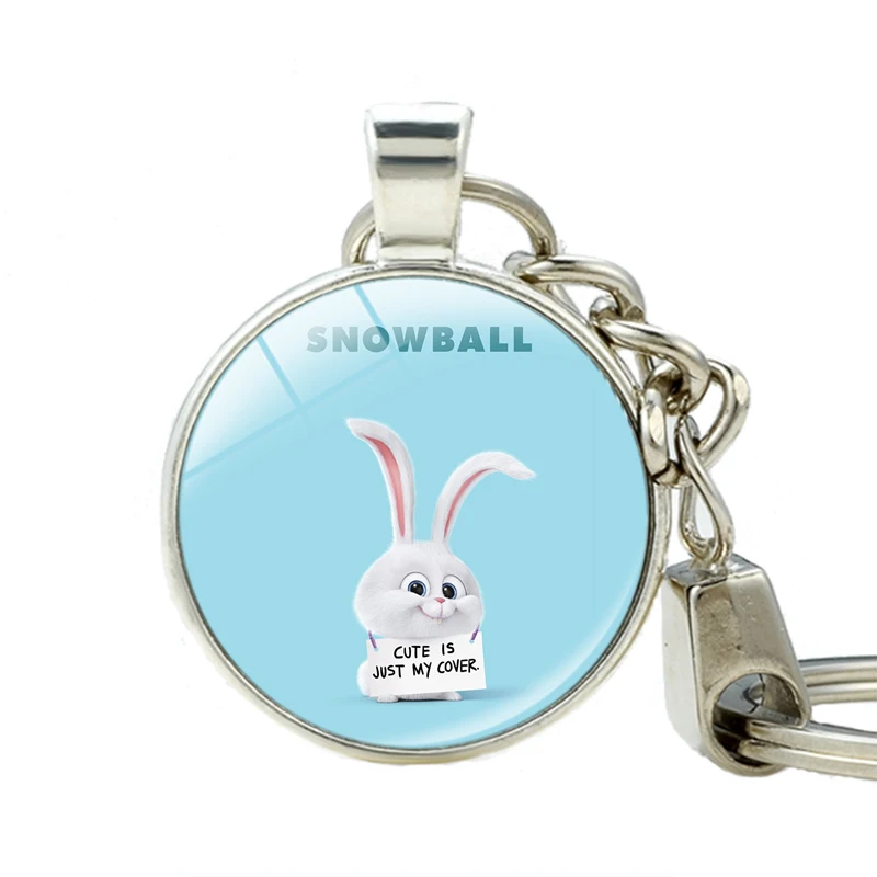 The Secret Life of Pets Keychain Snowball Gidget Mel Max Buddy ...
