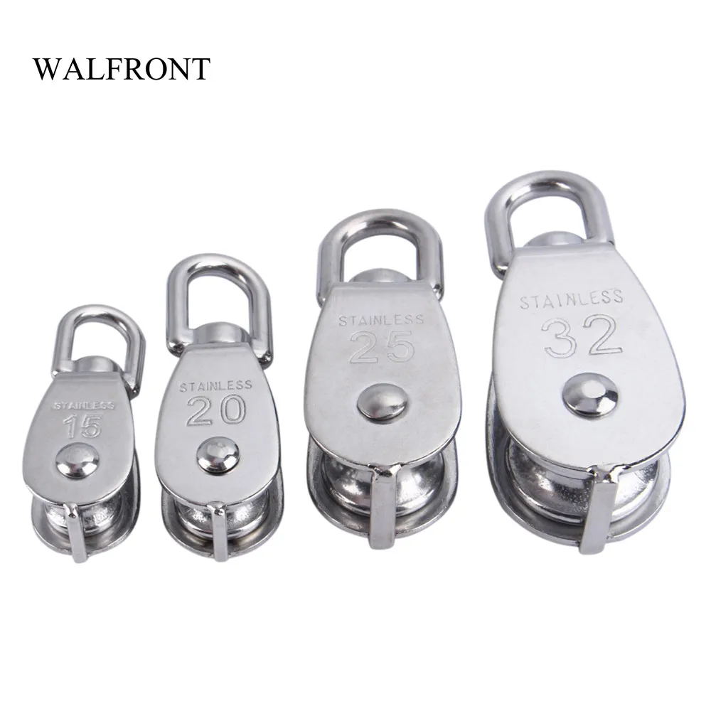 Aliexpress.com : Buy WALFRONT 4pcs/Set Stainless Steel Pulley M15/M20 ...