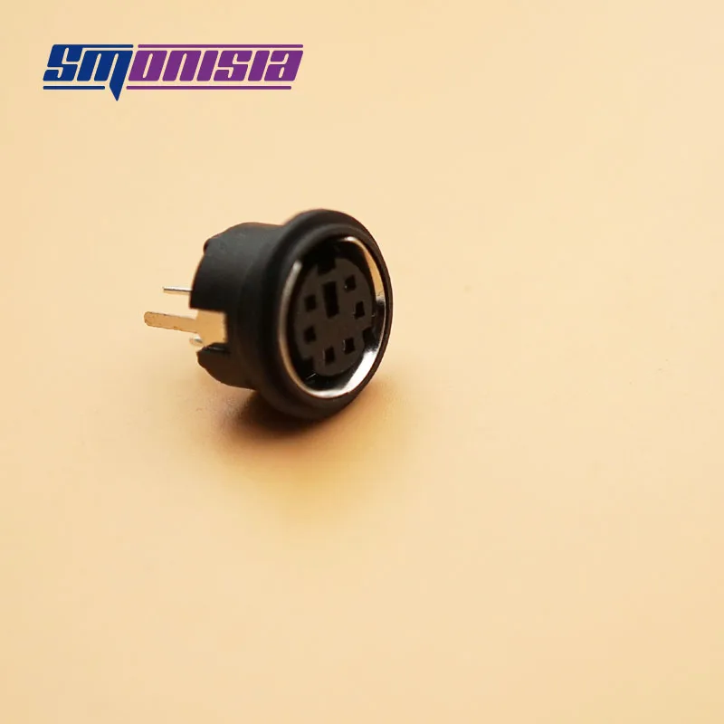 Conector de Terminal hembra para PS2 S, conector DIP redondo, 4P, 5P ...