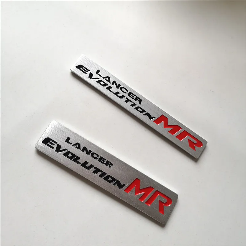 Lancer Evolution MR Logo Sticker Emblem Badge For Mitsubishi Lancer ...