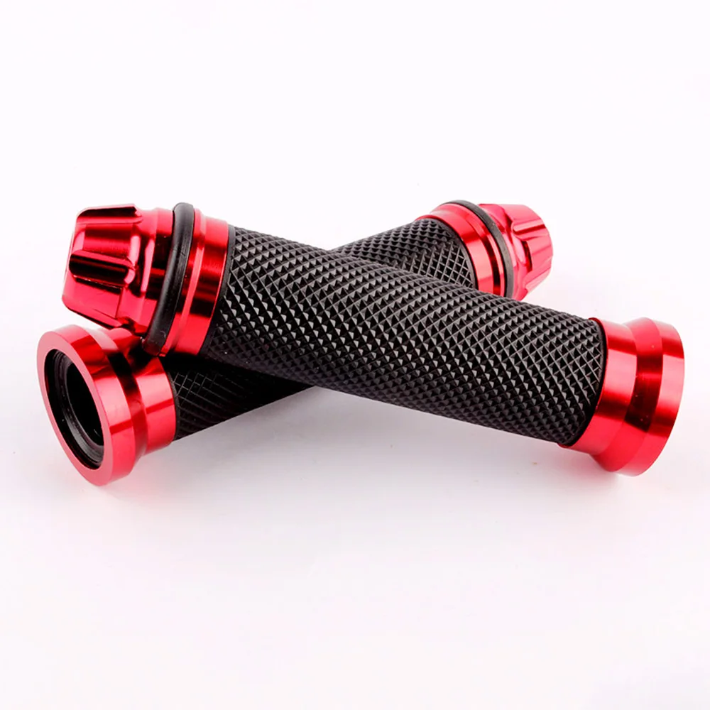 Atv Grips 7/8 Universal Motorcycle Grips Comfortable Rubber Handlebar ...