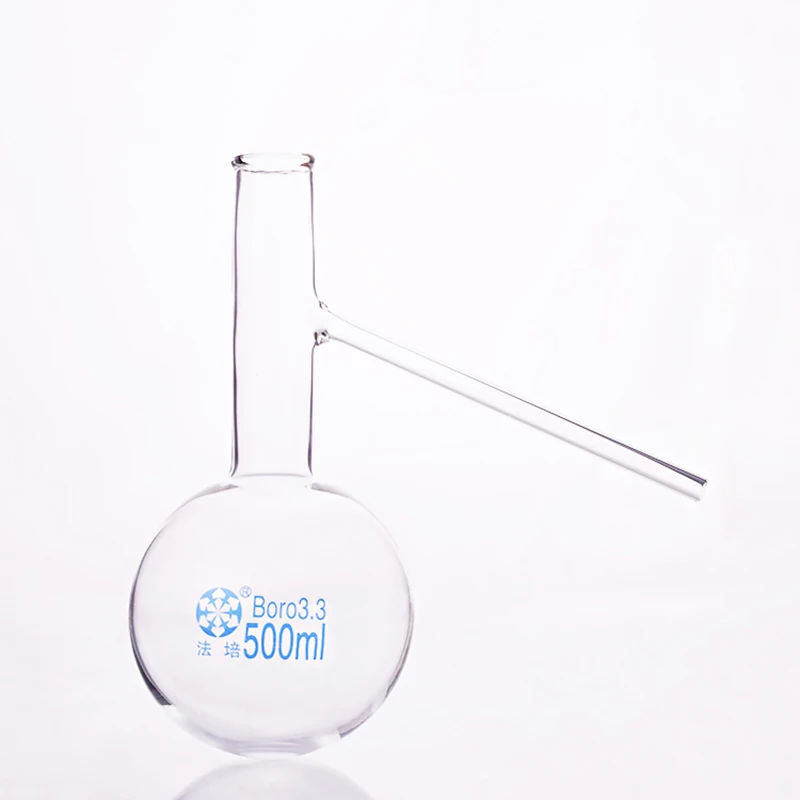 Aliexpress.com : Buy Distilling flask with side tube,Capacity 500ml ...