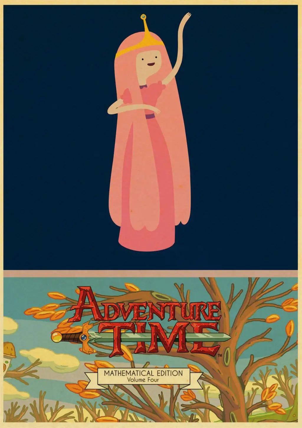 Adventure Time With Finn And Jake Cartoon Poster - KawaiiMerch.com