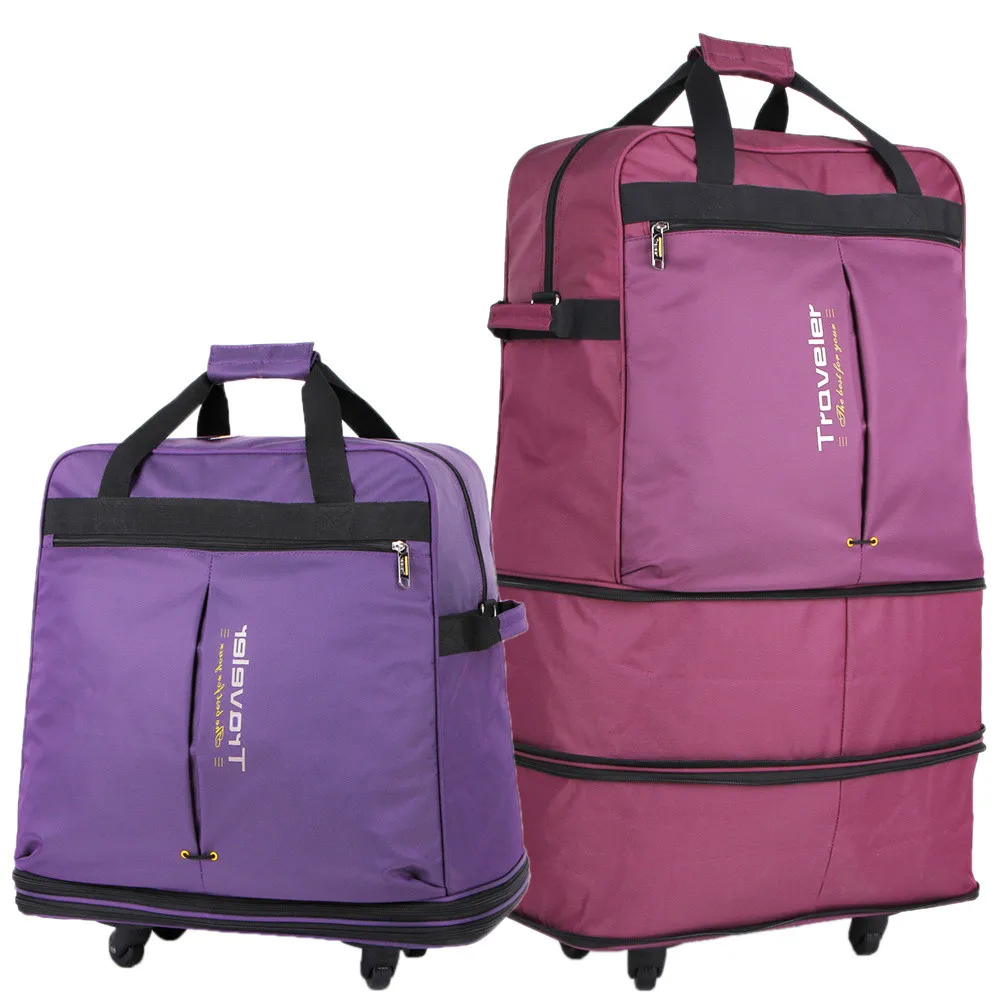 Oxford Super Large rolling Check Box 36 inch 5 wheels158 checked bag ...