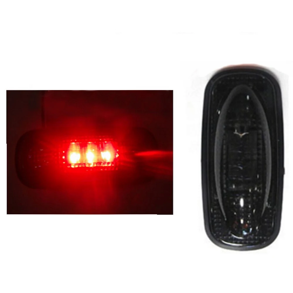 Turn signal Lights Red Amber For Ford F350 F450 LED For Fender Bed Side ...