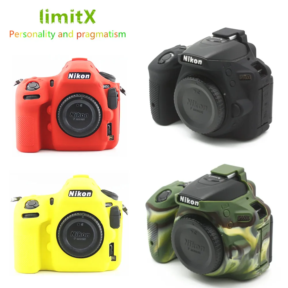 Silicone-Case-Cover-DSLR-Camera-Bag-for-Nikon-Z50-Z5-D750-D3200-D3300 ...