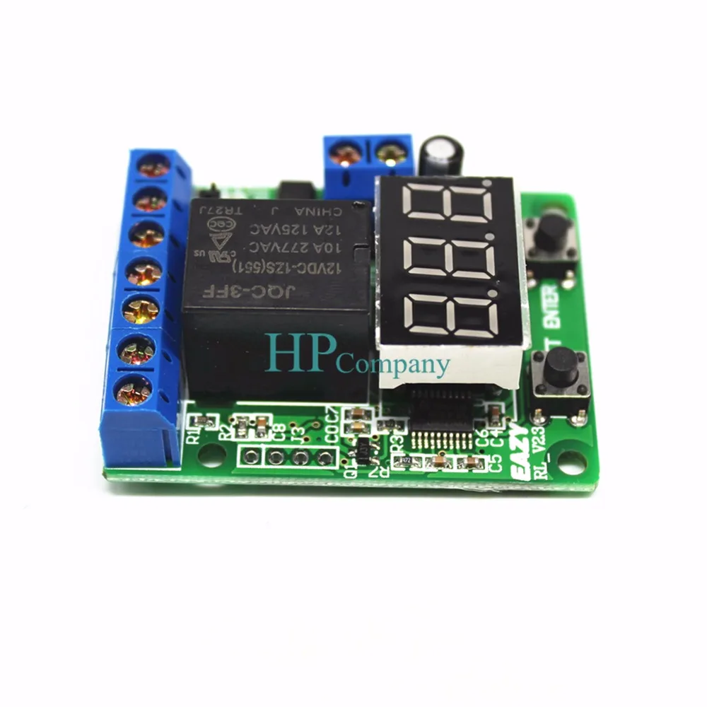 Voltage Relay Module 12v Upper And Lower Limit Detection Control Switch ...