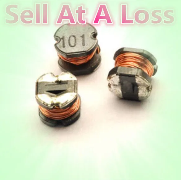 25pcs/lot M65B CD54 100UH SMD Power Inductor 101 Electronic Components ...