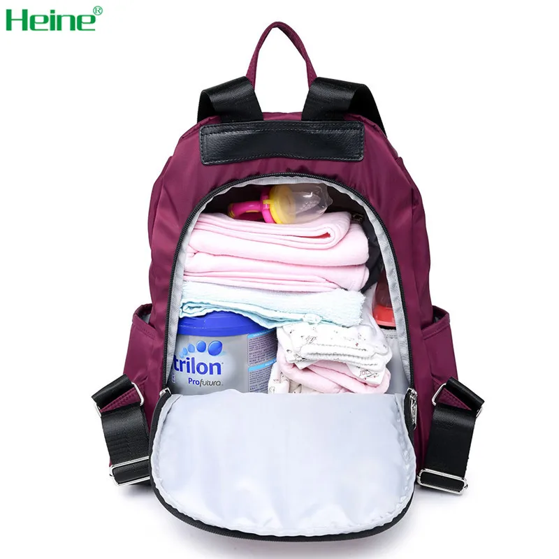 Heine Fashion Mummy Maternity Nappy Bag Large Capacity Baby Bag Travel ...